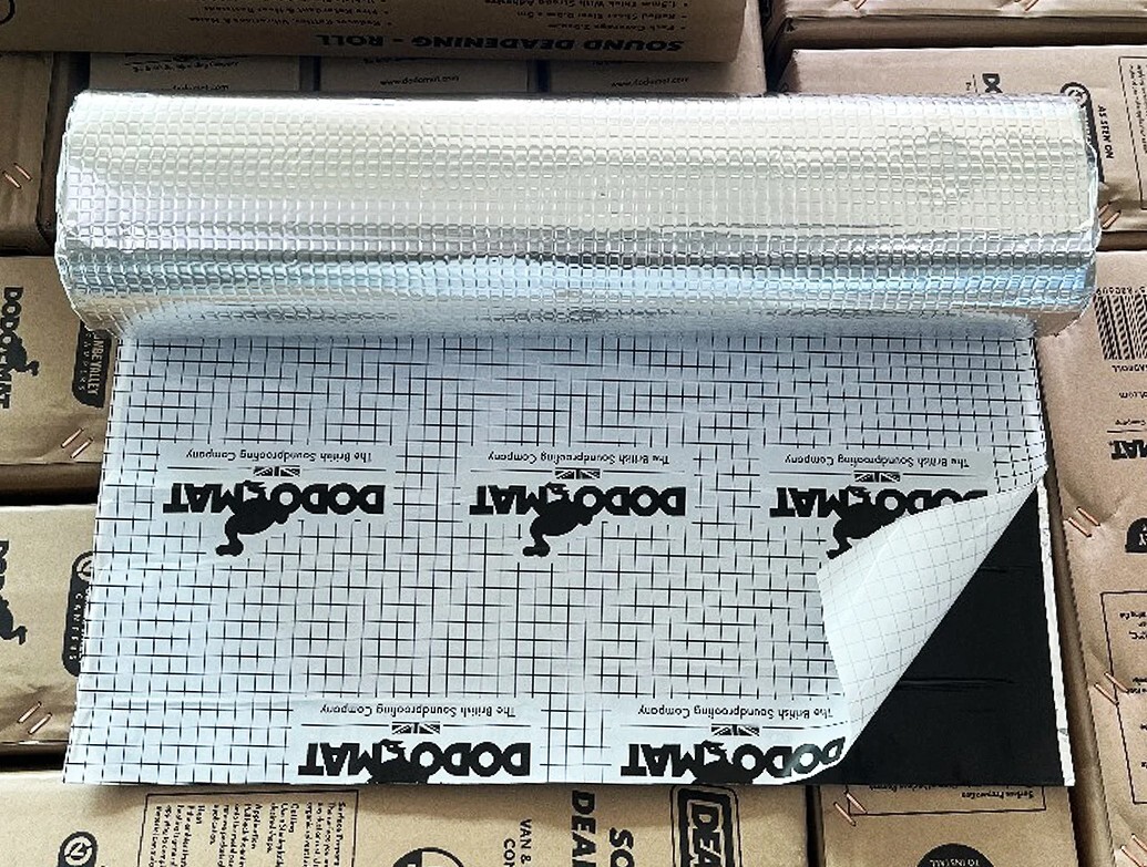 DODO MAT DEAD-EZY SOUND DEADENING INTERIOR VIBRATION PROOFING 5M ROLL ...