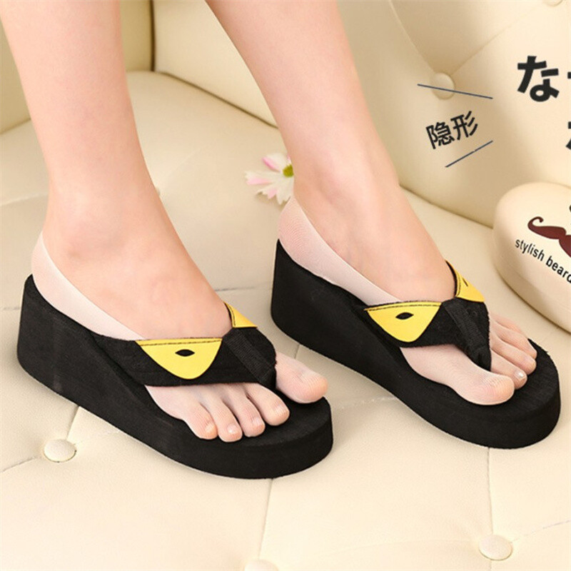 Fashion Thin Sock Slippers Women invisible Silicone Anti-skid Five ...