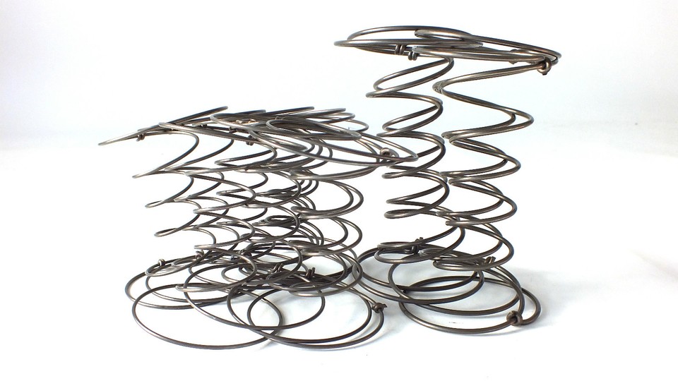 Upholstery double cone springs 9 10 12 gauge seat back springs any size ...