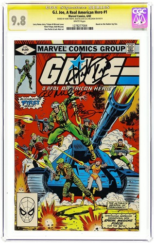 GI Joe A Real American Hero 1D CGC 9.8 SS Trimpe/ McLeod/ Milgrom 1982 ...