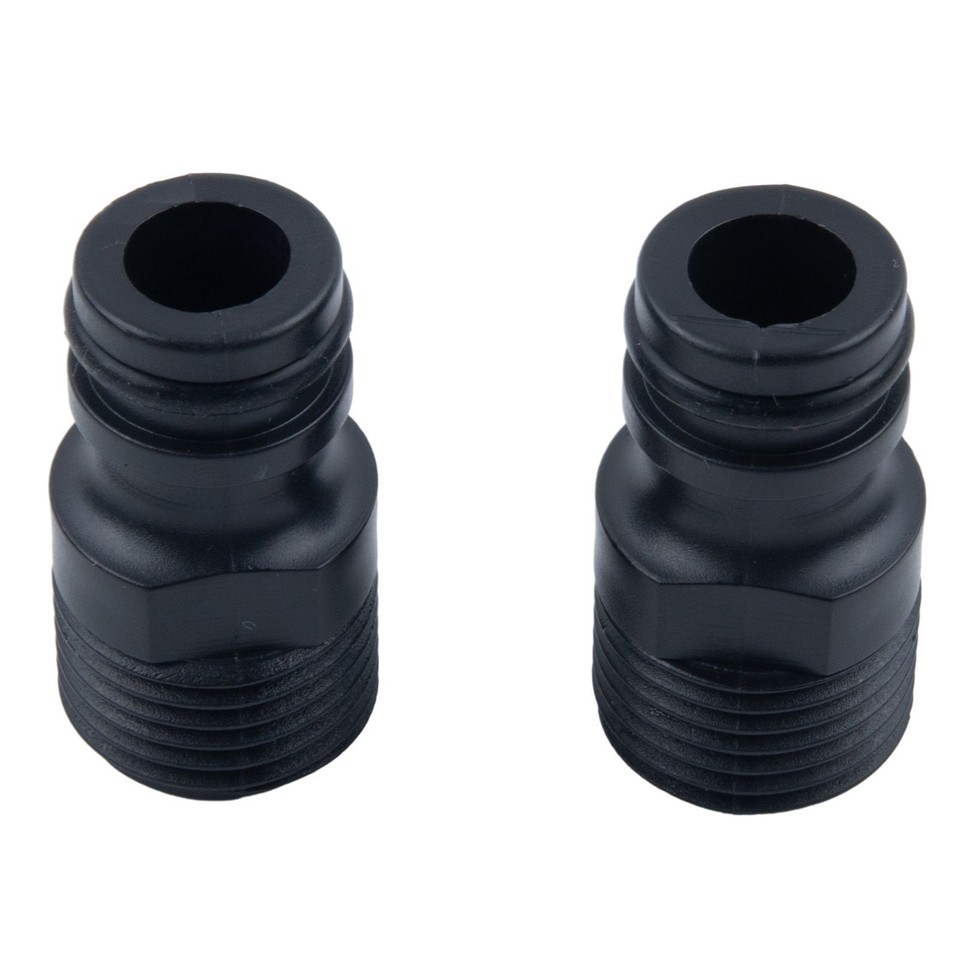 1/2 Inch 2pcs Nipple Pipe Connector Tap Adaptor For Water Hose Garden ...