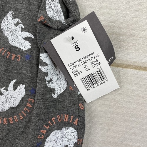 Grayson Threads Tank Top Sz S Gray California Bear Logo Printed NWT | eBay