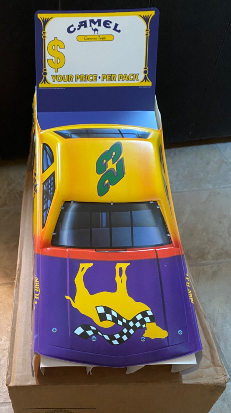 Camel Cigarette Smokin’ Joes Race Car Counter Display 30-Pkg NEW ...