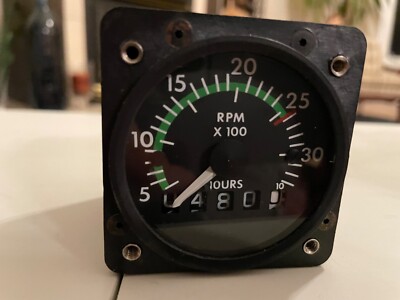 Aircraft RPM Gauge | eBay