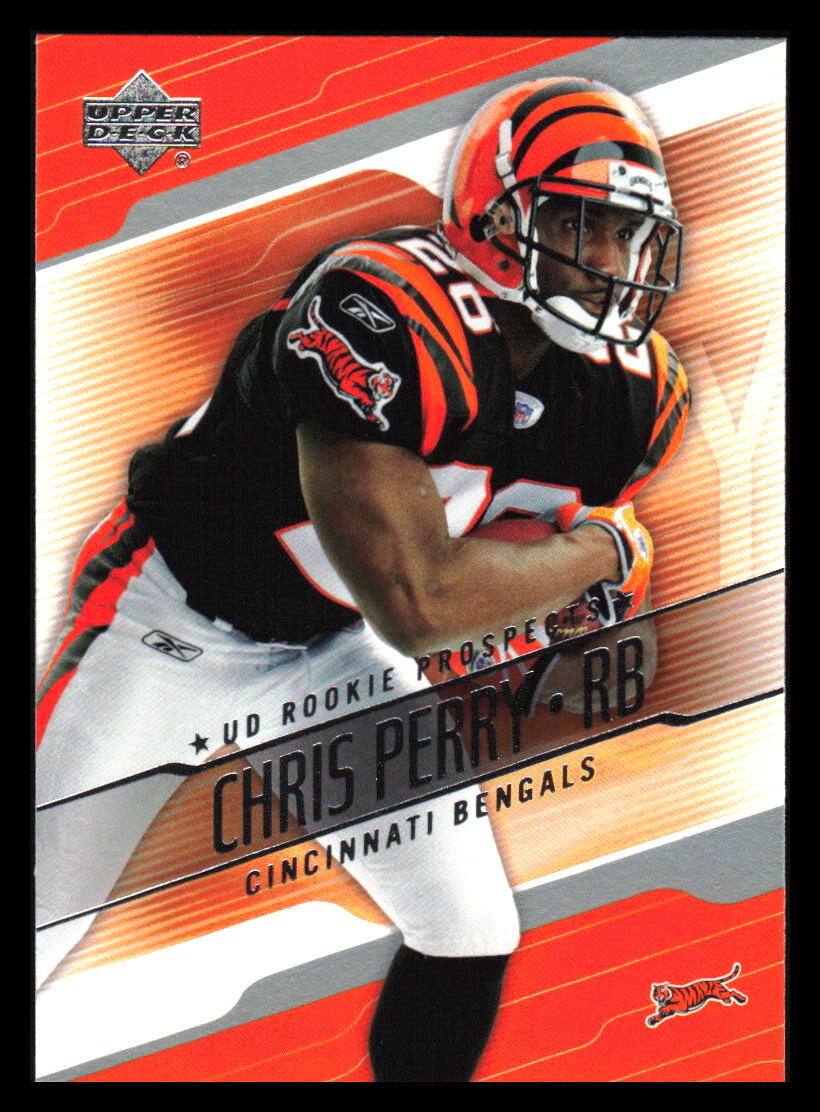 2004 Upper Deck Chris Perry #RP-CP Cincinnati Bengals Football Card | eBay