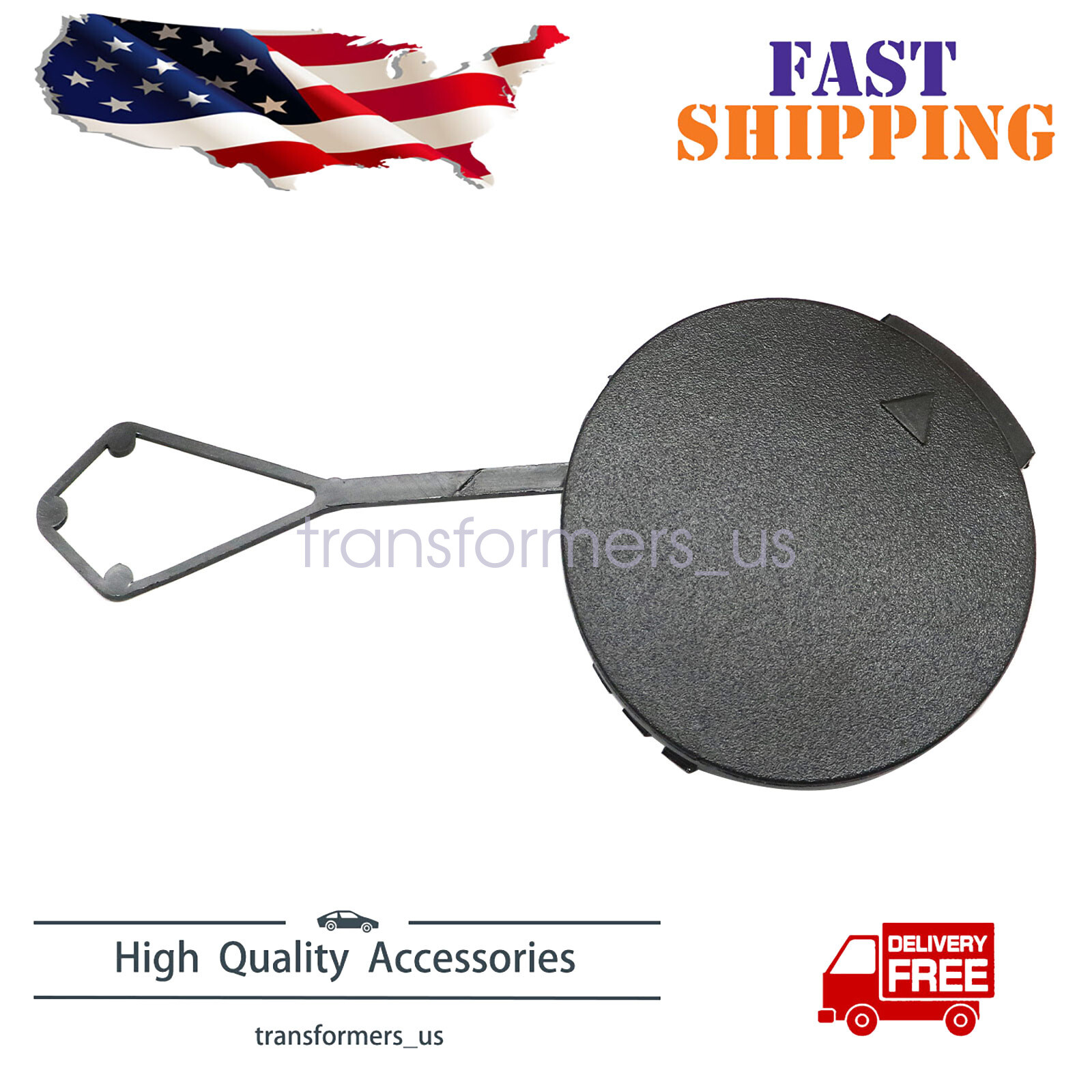 Fit 2018-2023 Alfa Romeo Stelvio Front Left Side Tow Hook Cover ...