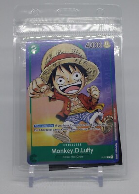 One Piece CCG: Monkey D Luffy P-037 Promo (Anime Expo 2023) Sealed | eBay