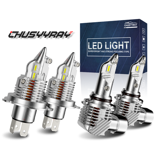 For Ford Focus 2003-2004 Combo Led Headlight H4+9145 Fog Lights White ...