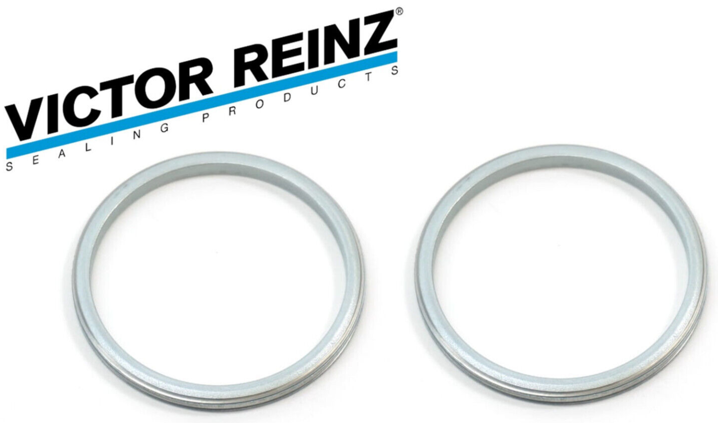 Set of 2 Exhaust Seal Ring - Manifold to Exhaust Pipe/Turbo for Porsche ...
