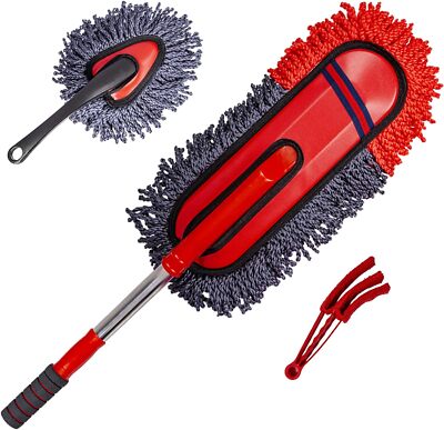 Soft Microfiber Car Duster Hot Large Duster, Red | eBay