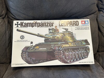 Tamiya 35064 1/35 Scale Model Kit West German Medium Tank Kampfpanzer ...
