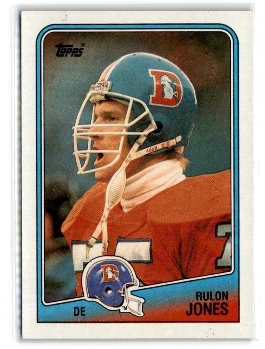 1988 Topps - #32 Rulon Jones for sale online | eBay