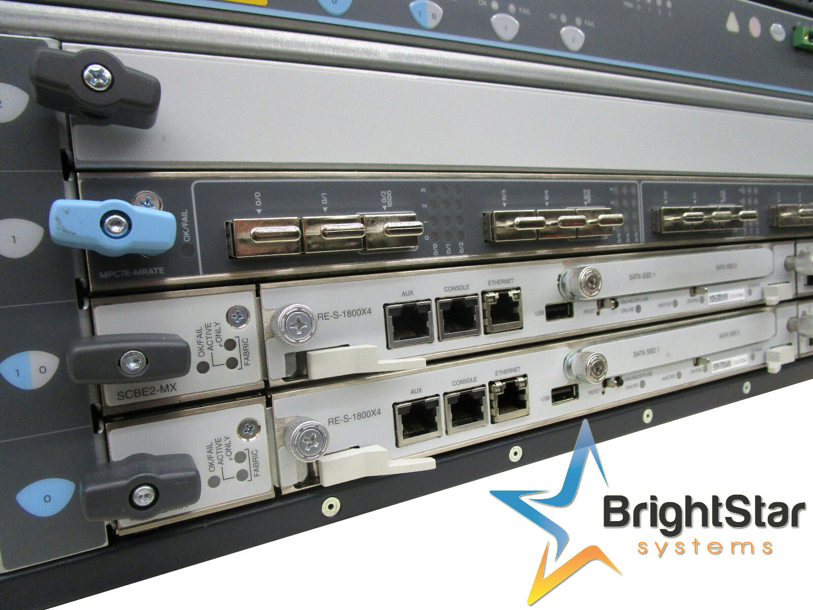 Juniper CHAS-BP3-MX240 Chassis w/ 1x MPC7E-MRATE | 2x SCBE2 | 2x RE-S ...