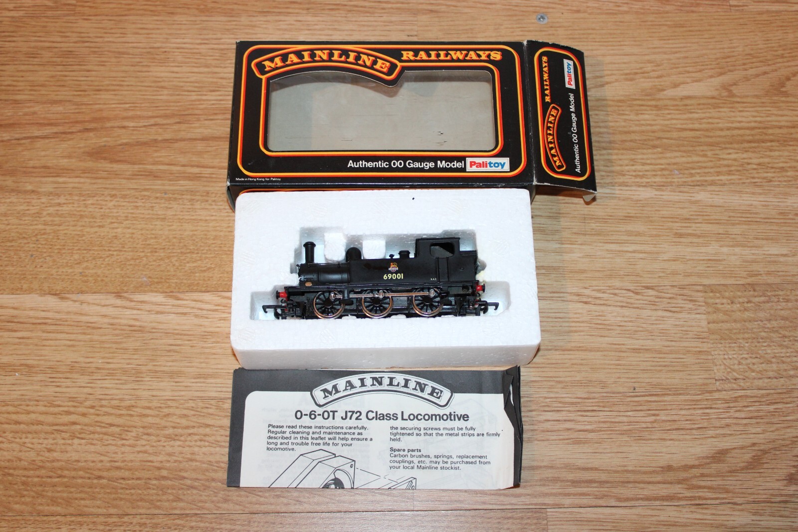 Mainline 37070 OO Gauge 0-6-0T Class J72 Steam Locomotive BR Black ...