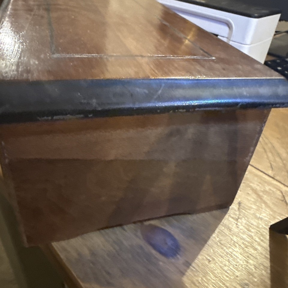 Antique 19th Century Swiss 8 Air Wooden Music Box in good working order ...