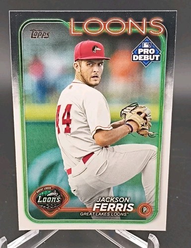 2024 Topps Pro Debut - Jackson Ferris #PD-109 (RC) | eBay