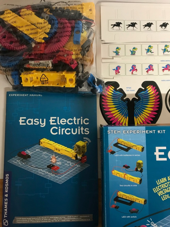 Thames & Kosmos Easy Electric Circuits | STEM Science Kit for Kids Age ...