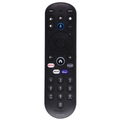Pioneer Xumo Remote w/ Prime/Netflix/Disney+/Peacock Buttons (CP-RC1NA ...