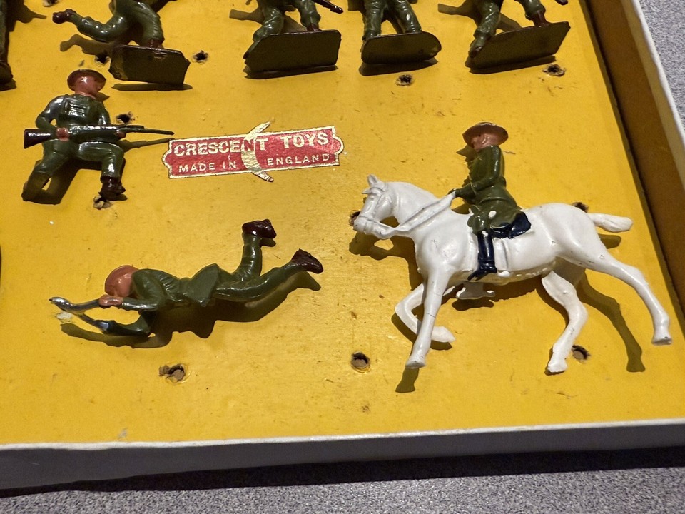 Crescent Toy Soldier Set with Box | eBay