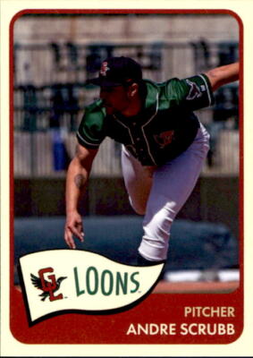 2018 Great Lakes Loons Choice #25 Andre Scrubb Woodbridge Virginia ...