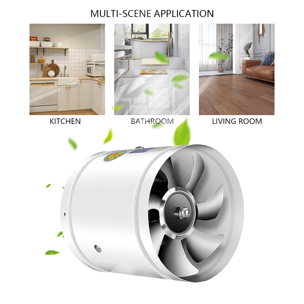 Air Ventilator 220V Duct Fan Wall Fan for Home Bathroom Warehouse ...