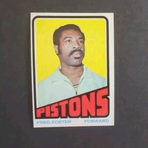 1972-73 Topps Basketball Fred Foster #66 NM | eBay
