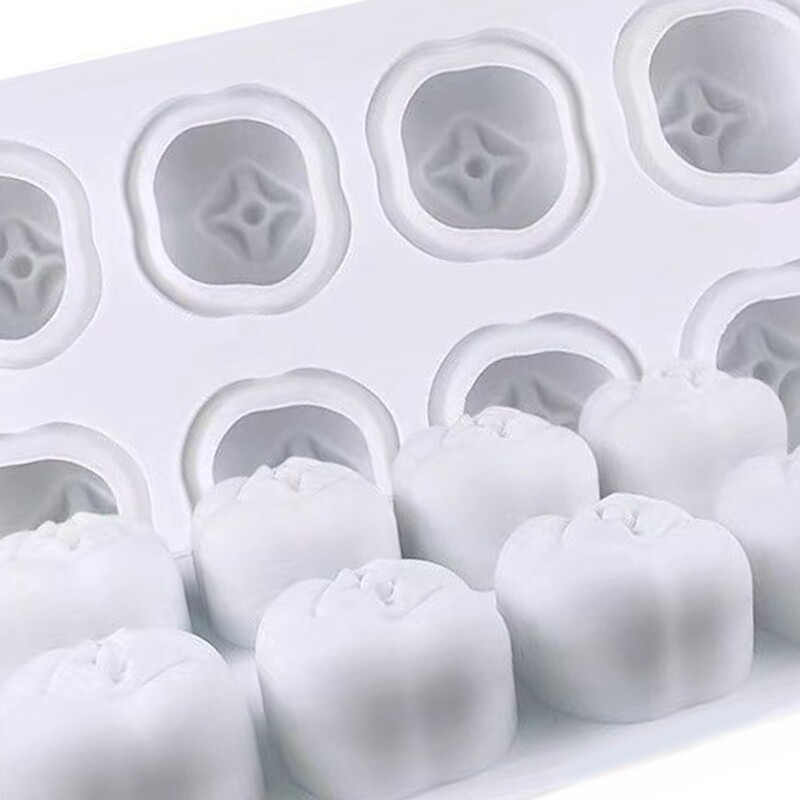 Making DIY 3D Mold Persimmon Shape Silicone Mold Mould Baking Gift ...