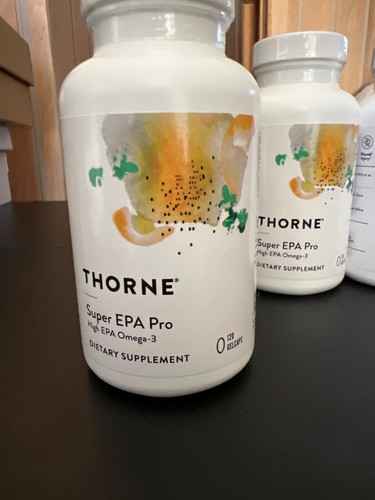 Thorne Super EPA Pro Fish Oil 120 Caps - Exp 12/2025 - Sealed New | eBay