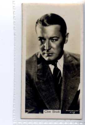 (Je7855) SINCLAIR,FILM STARS(SERIES OF 54),CLIVE BROOK,1934,#50 | eBay UK