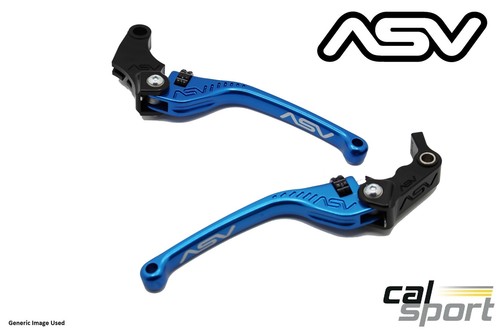 ASV Yamaha R6 YZF-R6 2017-2022 F3 Regular Blue Brake and Clutch Levers ...