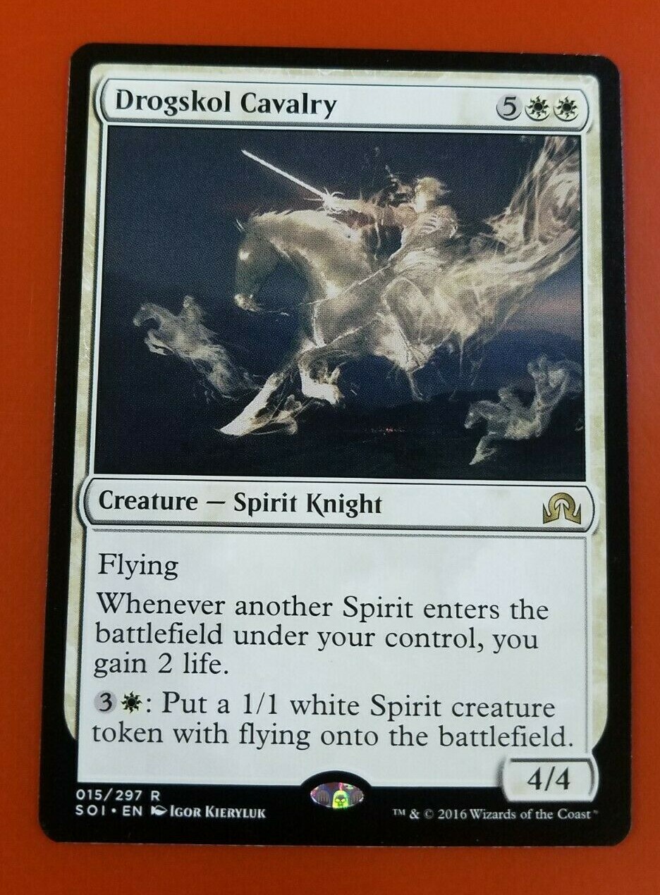 1x Drogskol Cavalry | Shadows over Innistrad | MTG Magic Cards | eBay