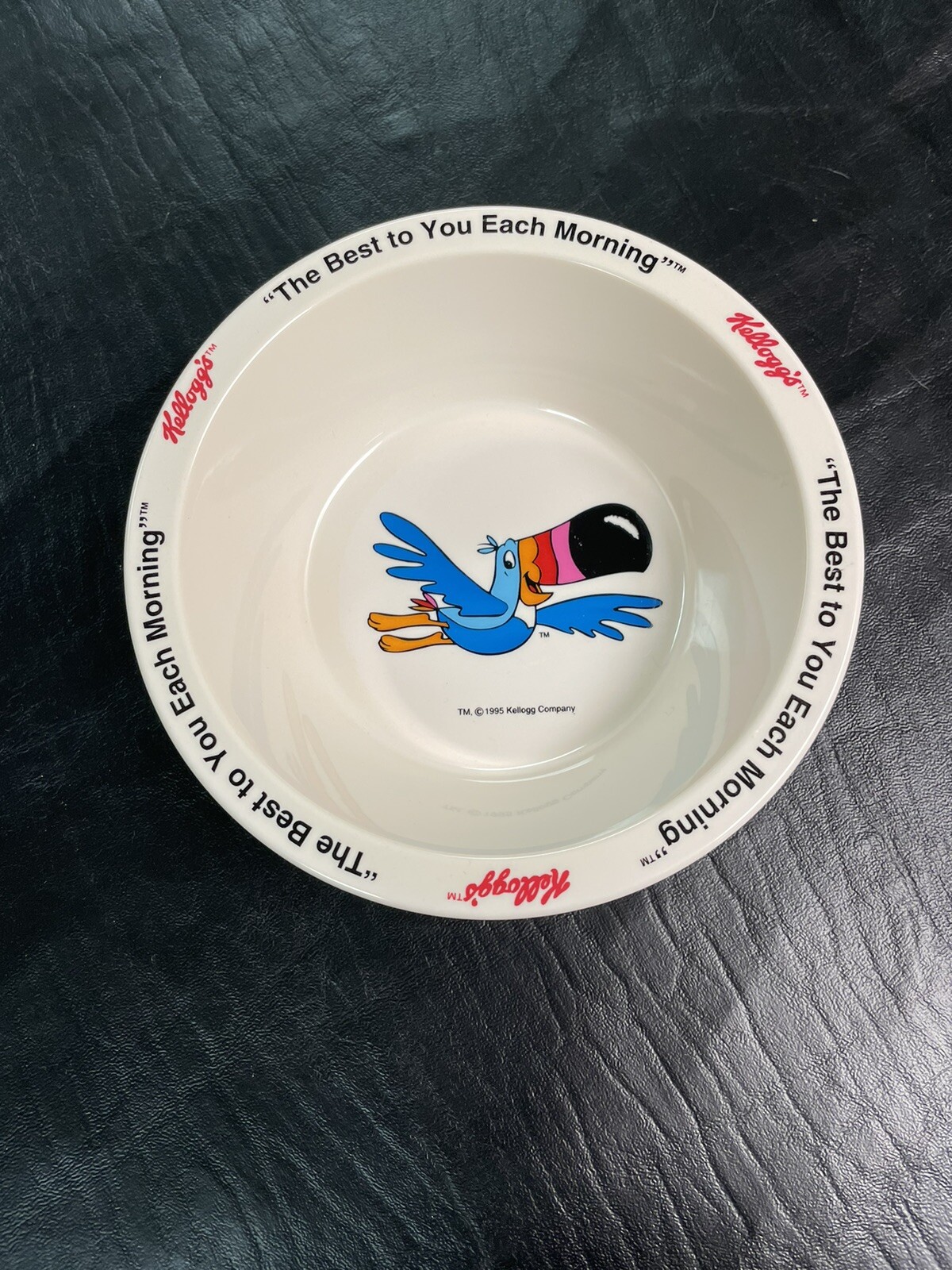 Kelloggs The Best Of You Each Morning Cereal Bowl Toucan Sam 1995 (2 ...