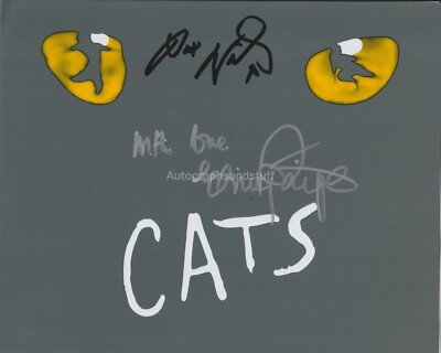Elaine Paige & Paul Nicholas HAND SIGNED 8x10 Photo Autograph Cats ...