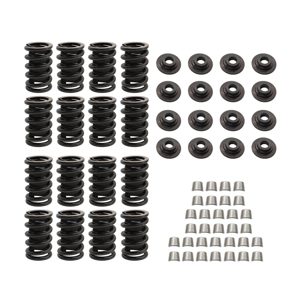 US Valve Springs Kit w/Steel Retainers HD Locks For Chevrolet SBC 327 ...