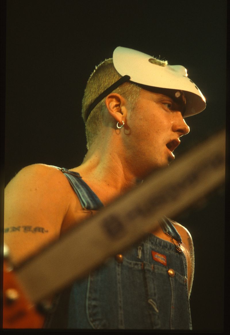 Lot of (3) 2000 EMINEM Live On Stage In Hockey Mask Original 35mm ...