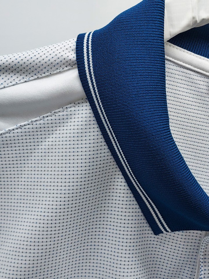 Perry Ellis Golf Polo Shirt Short Sleeve Men’s Size Medium Navy Blue ...