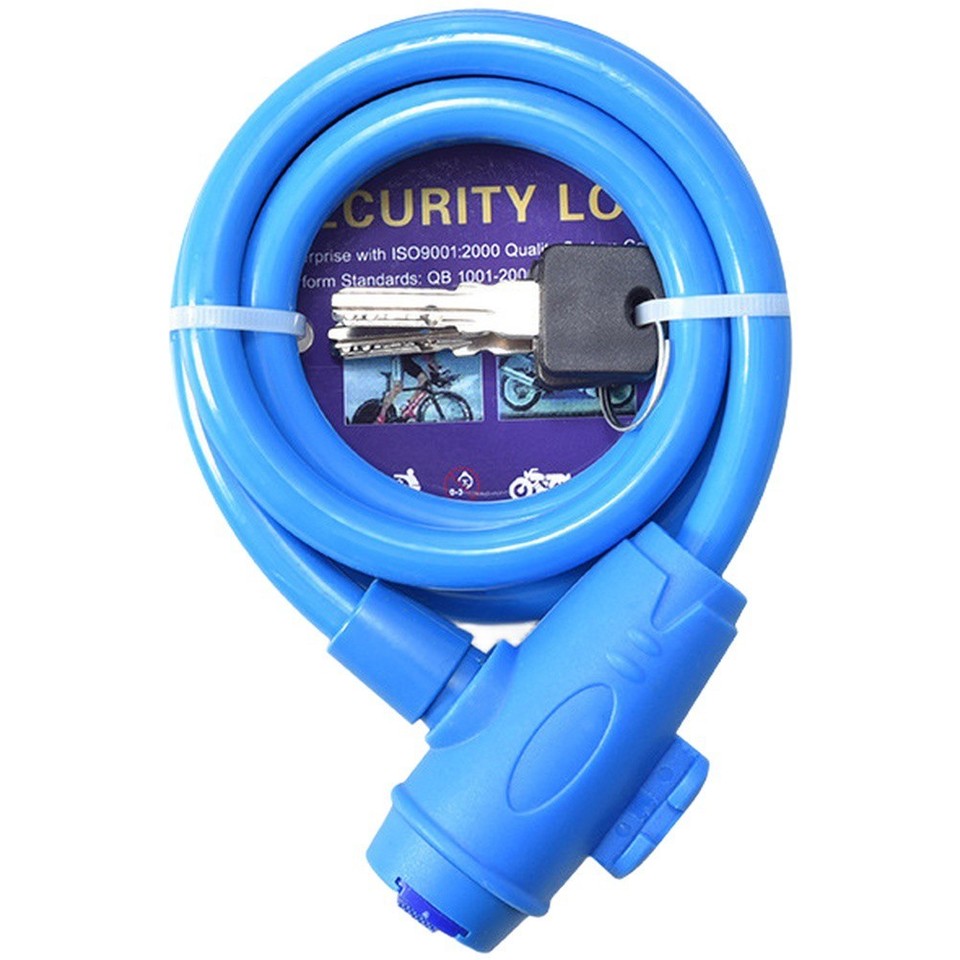 Anti Theft Bike Lock 1 2 Meter Soft Chain Wire for Mountain and ...