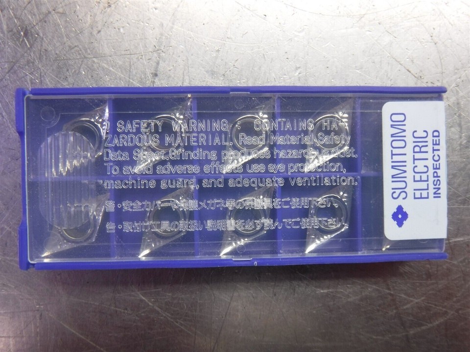 10 NEW! Sumitomo Carbide Turning Inserts DCGT32.50.5NAG H1 | eBay