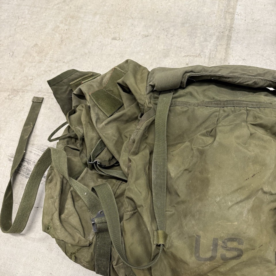 US Military Field Pack Combat M1967 Tropical Large Vietnam Era Rucksack ...