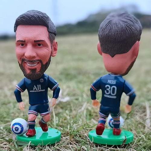 Rare Mini 2.5" Football Figure of Lionel Messi of PSG & Argentina @ £6 ...
