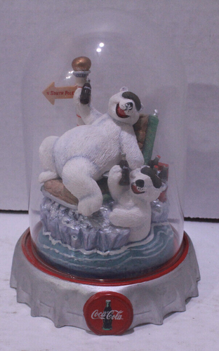 The Coca-Cola Polar Bears: Iceberg Break Franklin Mint 1996 Figure VTG ...