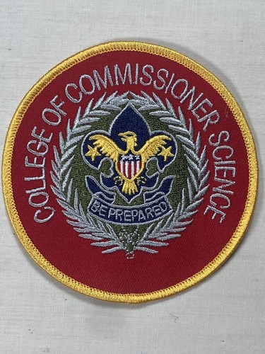College of Commissioner Science BSA Position Award Patch | eBay