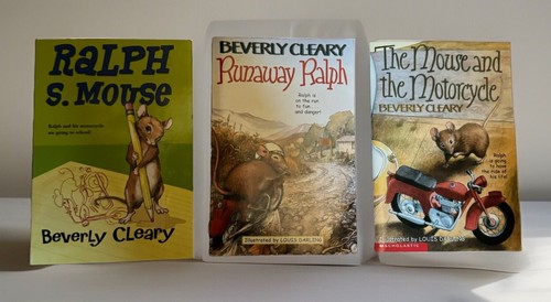 Beverly Clearly Mouse Themed Books Ralph Runaway Ralph Mouse Motorcycle ...