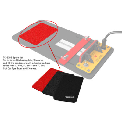 PROSES TC-630S (30 PCS) Spares for Slot Car Tire Truer & Cleaner | eBay