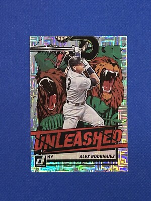 2021 Donruss Alex Rodriguez Unleashed Vector Parallel #UNL23 New York ...