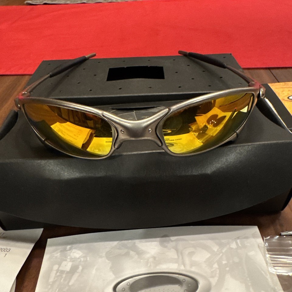 Vintage Oakley 2003 X-Metal Sunglasses With Extra Lenses. Original ...