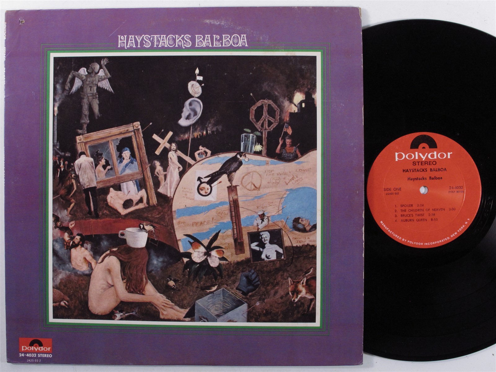 HAYSTACKS BALBOA Self Titled POLYDOR 24-4032 LP VG+ r | eBay