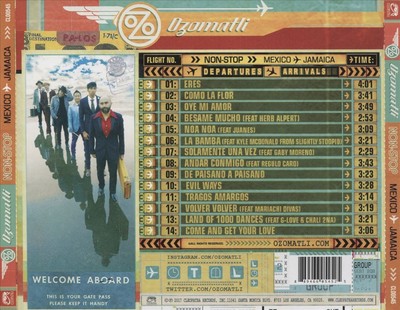 OZOMATLI NON-STOP: MEXICO TO JAMAICA NEW CD 889466054525| eBay