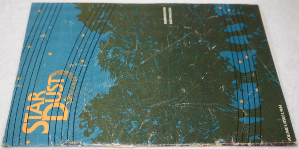 Stardust Magazine 1984 Merriweather Post Pavilion Maryland Concert ...