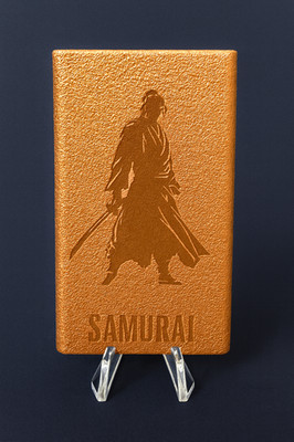 5 oz .999 Fine Copper Samurai Bar with Display Stand | Epic Warriors ...